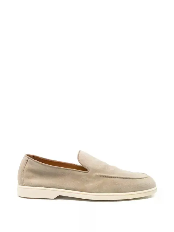 DOUCAL'S Suede Loafers - Grey