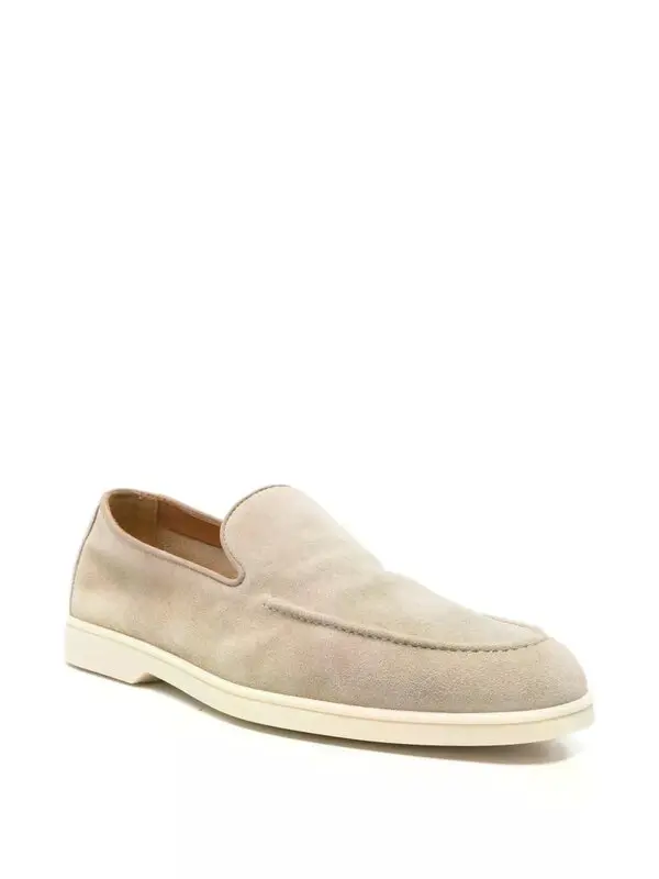 DOUCAL'S Suede Loafers - Grey