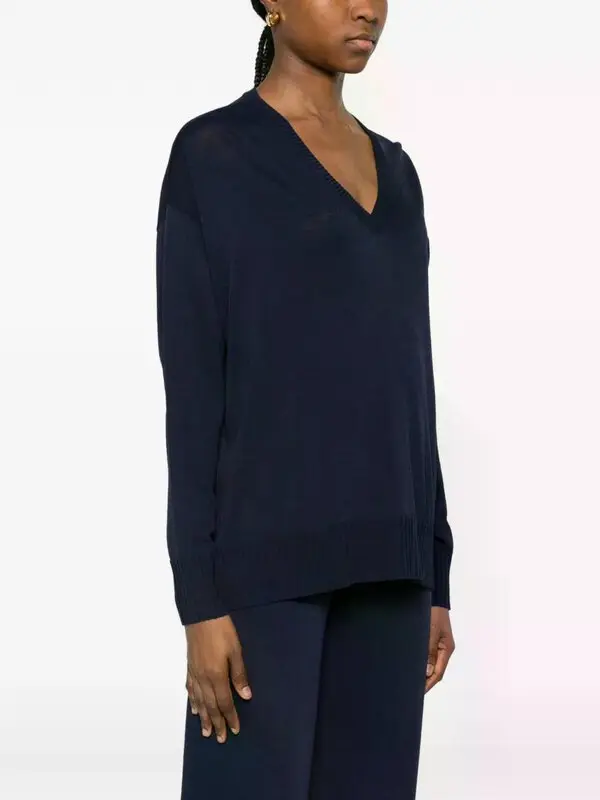 NEERA Long-sleeved V-neck Top