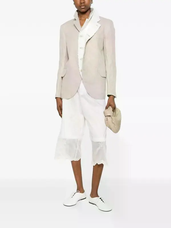 Comme Des Garçons Button-up Blazer