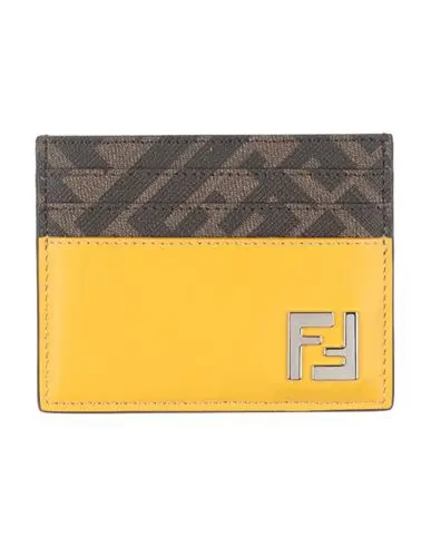 Fendi Cardholder Leather - Yellow