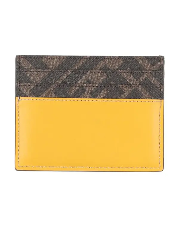 Fendi Cardholder Leather - Yellow