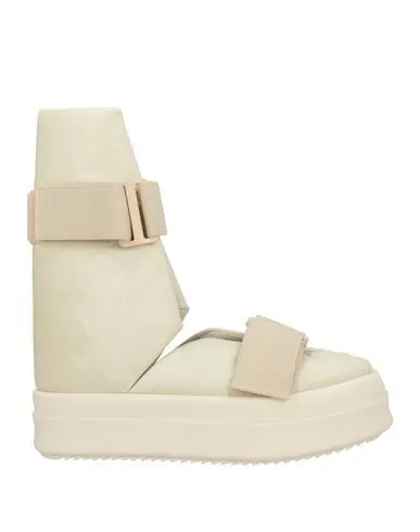 Rick Owens Leather Boots - White