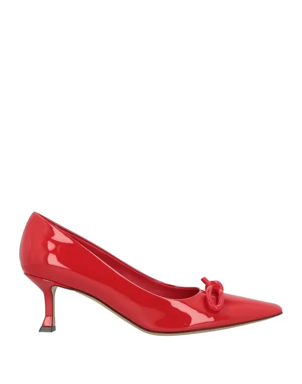FERRAGAMO Pumps In Calfskin With Bow Detailing