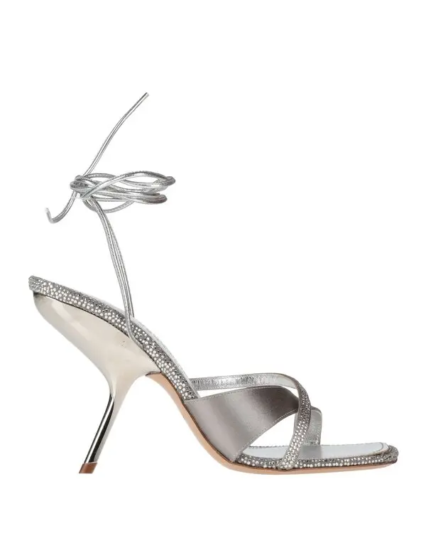 FERRAGAMO Kidskin Sandals With Ankle Ties