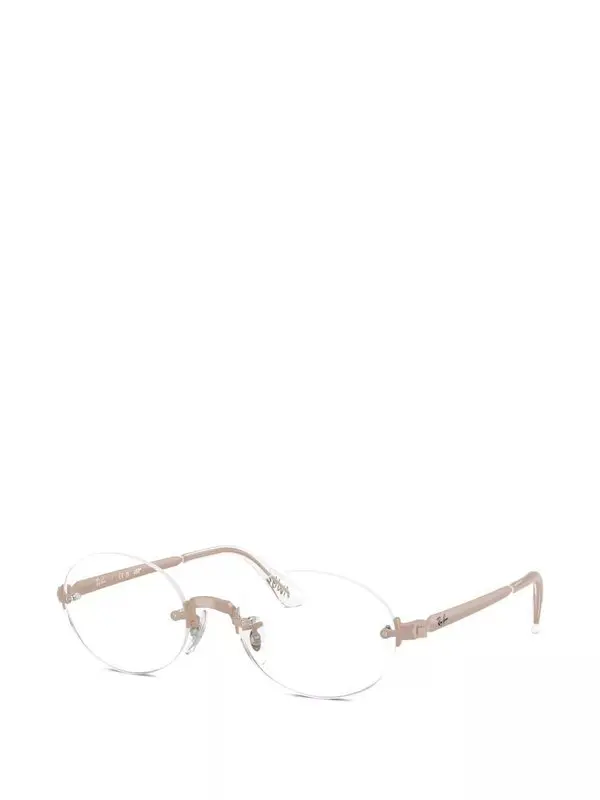 Ray-ban X A$ap Rocky Rimless Sunglasses - Pink