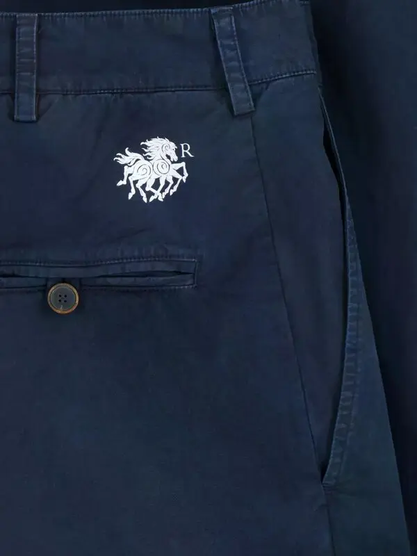 RANRA Logo Chinos - Blue