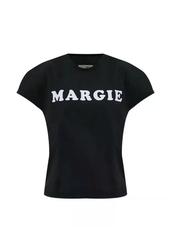 MAISON MARGIELA Lettered T-shirt - Black