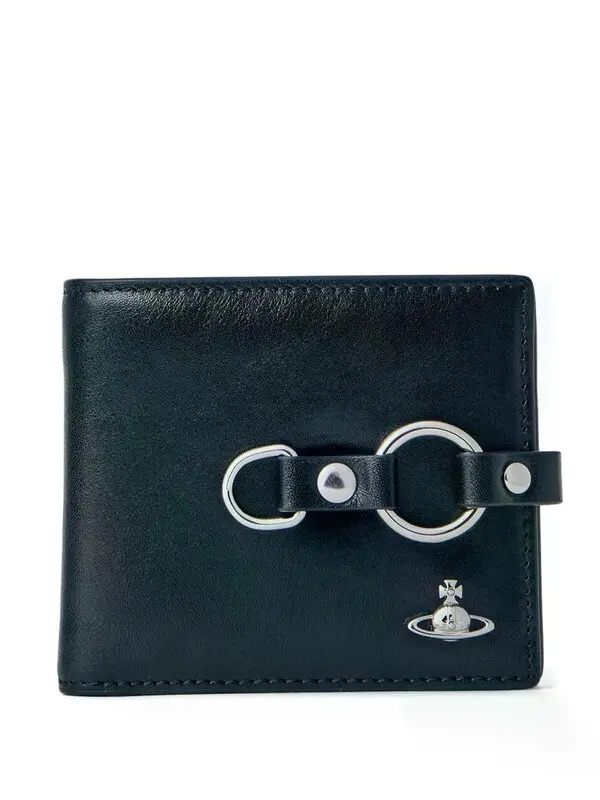 VIVIENNE WESTWOOD Bondage Bi-fold Wallet - Black