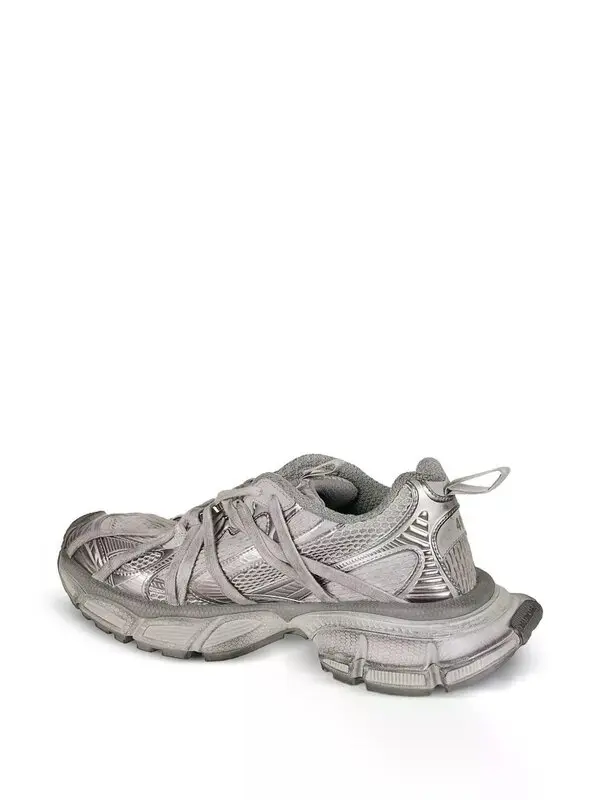 Balenciaga 3xl Extreme Laces B Slip-on Sneakers - Silver