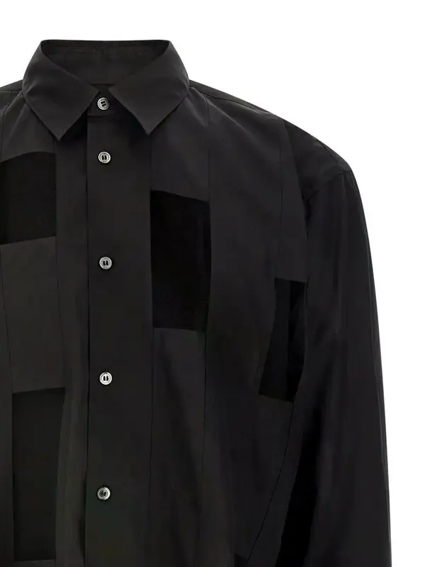 Comme Des Garçons Geometric Cut-out Shirt