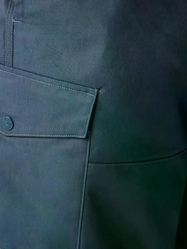 Stone Island Ghost Canvas Cargo Pants - Blue