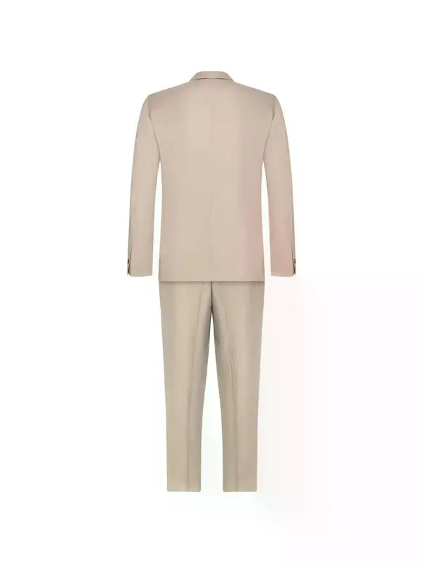 FRANZESE COLLECTION Stefano De Martino Single-breasted Suit - Neutrals