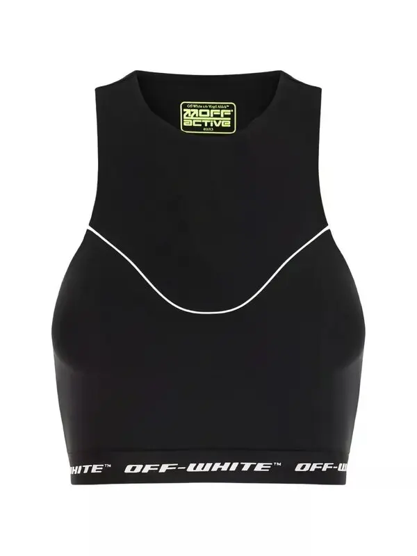 Off-White Logo-print Cropped Top