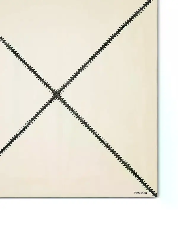 Nanushka Silk Scarf - Neutrals