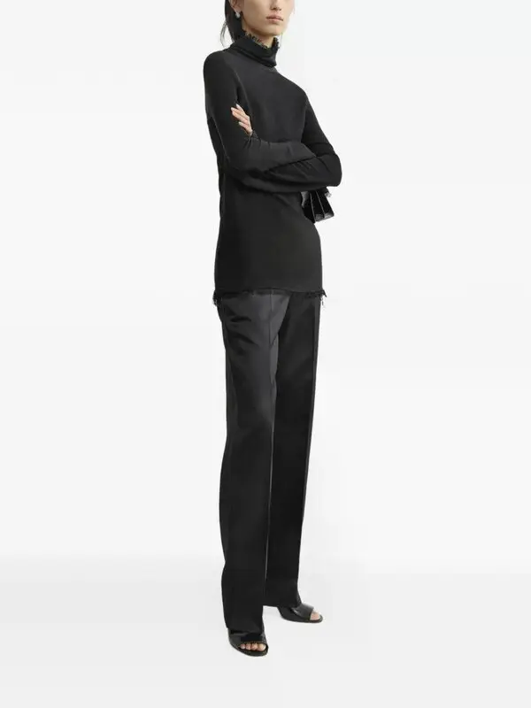 TOTEME Frayed-edge Slim Top