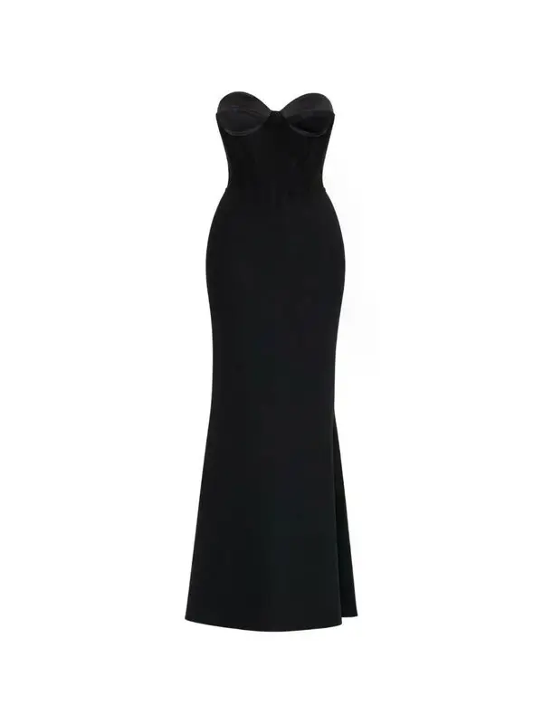 ACTUALEE Corset Flared Dress