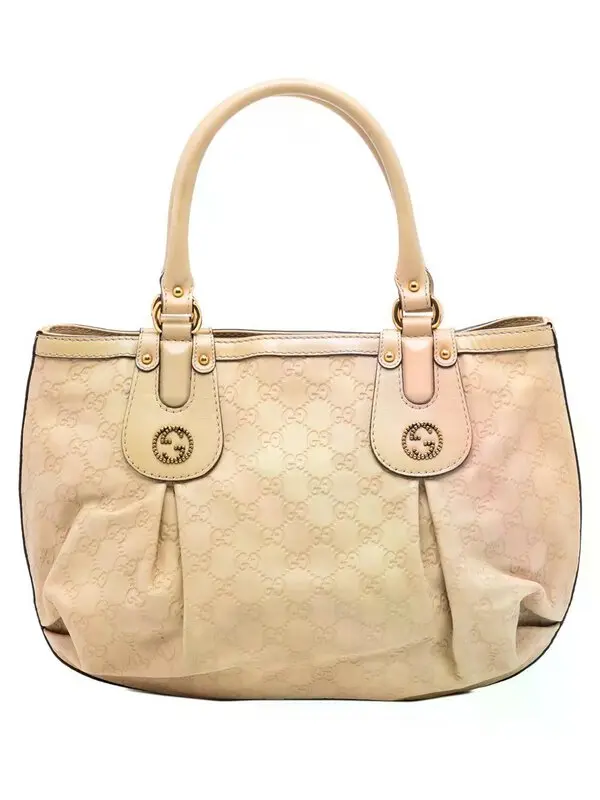 Gucci 2016-2025 Sima Scarlett Tote Bag - Neutrals