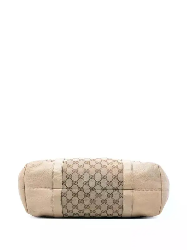 Gucci Gg Canvas Miss Gg Tote - Neutrals