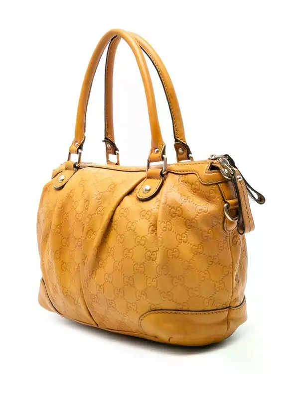 Gucci Sima Sukey Satchel - Yellow