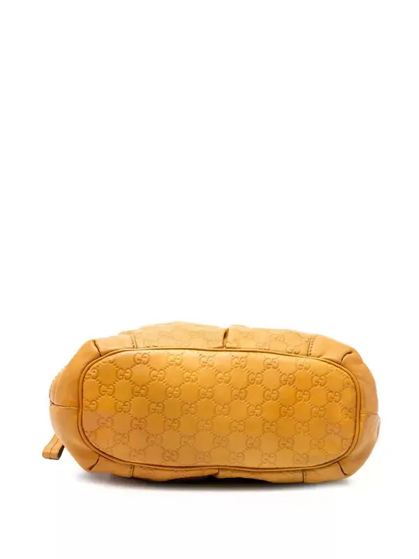 Gucci Sima Sukey Satchel - Yellow