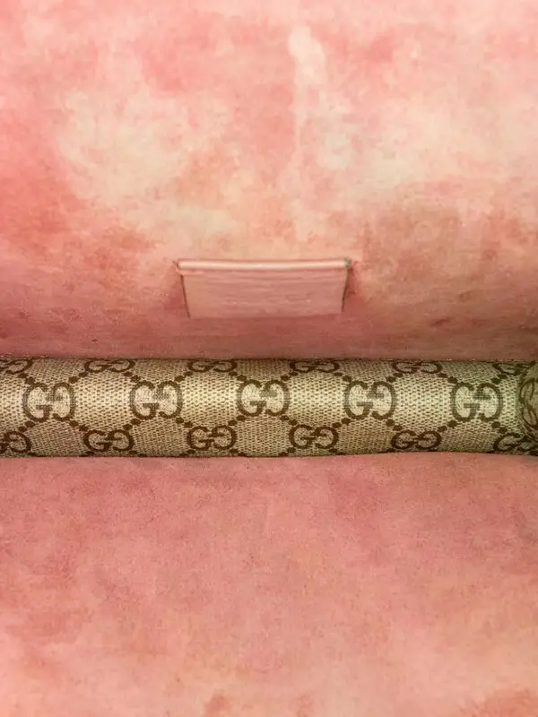 Gucci Gg Supreme Blooms Dionysus Crossbody Bag - Neutrals