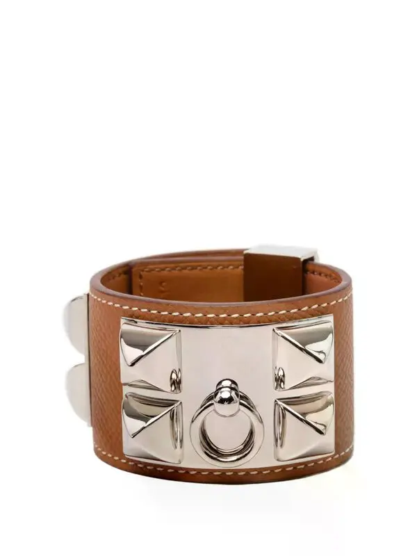 Hermès 2021 Collier De Chien T1 Bracelet - Brown