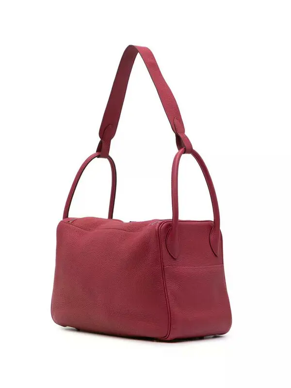 Hermès 2015 Clemence Lindy 34 Satchel - Red