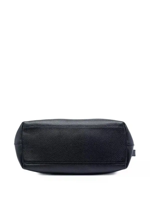 Gucci Calfskin Gg Charm Satchel