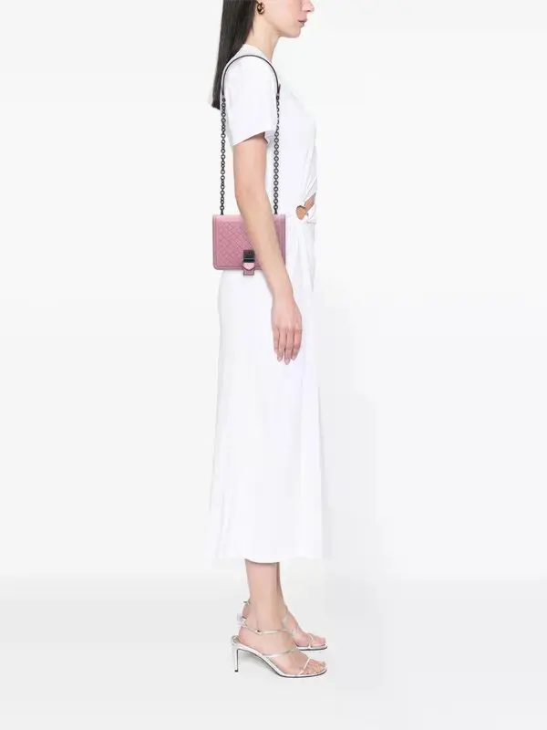 Bottega Veneta Small Nappa Intrecciato Runway Shoulder Bag