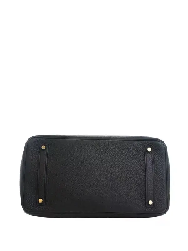 Hermès 2015 Togo Birkin Retourne 35 Handbag - Black