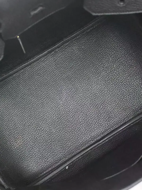 Hermès 2015 Togo Birkin Retourne 35 Handbag - Black