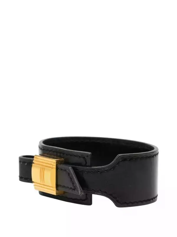Hermès 20th Century Leather Artemis Bracelet