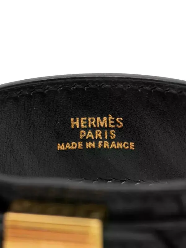 Hermès 20th Century Leather Artemis Bracelet