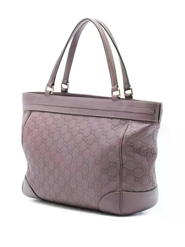 Gucci Sima Mayfair Tote Bag - Purple