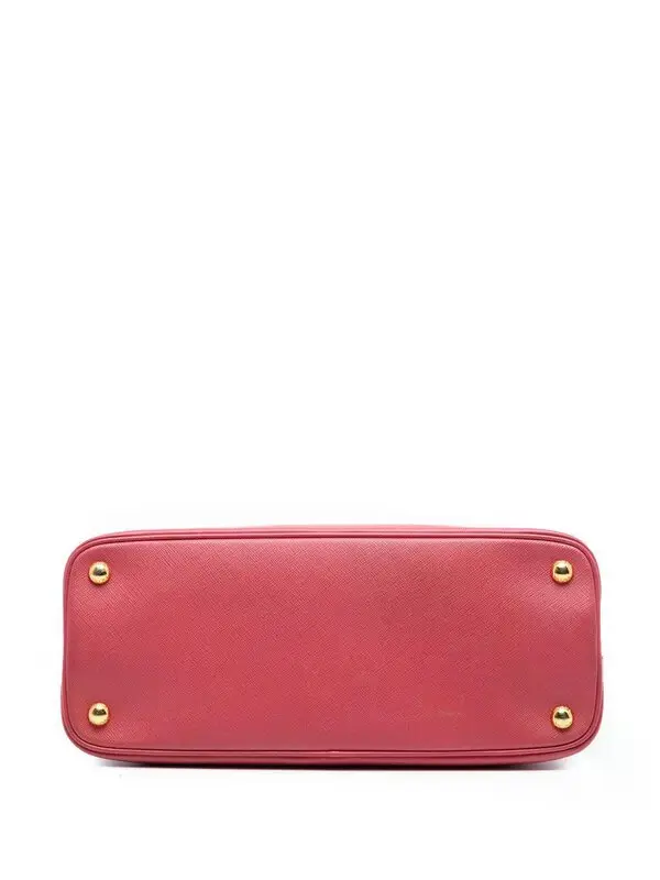 Prada Saffiano Lux Promenade Satchel - Pink