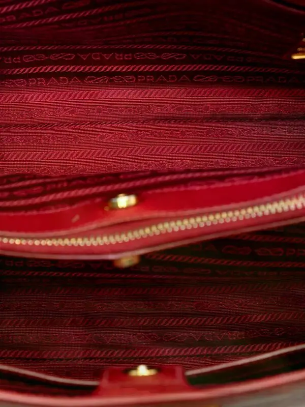 Prada Saffiano Lux Galleria Satchel