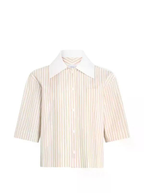PATOU Striped Short-sleeved Shirt