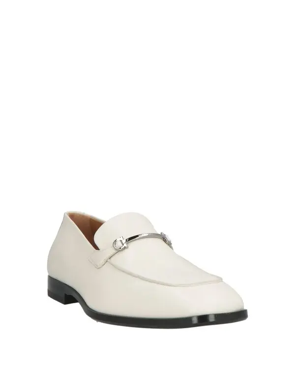 FERRAGAMO Loafers Size Kidskin, Calfskin