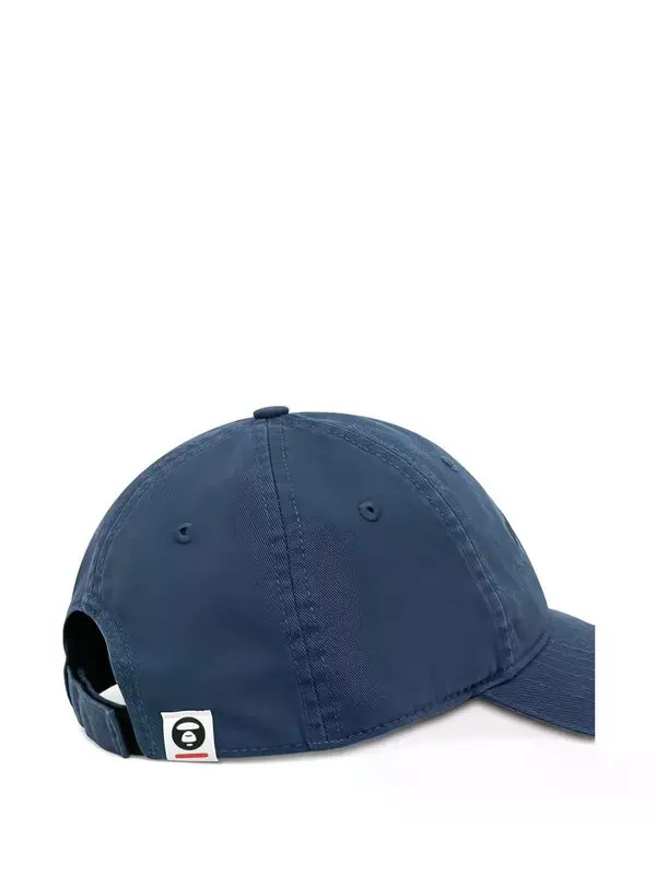AAPE BY *A BATHING APE Logo-embroidered Baseball Cap - Blue