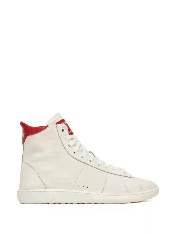Patrizia Pepe High-top Leather Sneakers