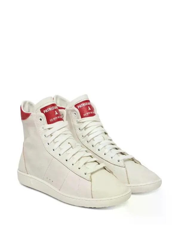 Patrizia Pepe High-top Leather Sneakers