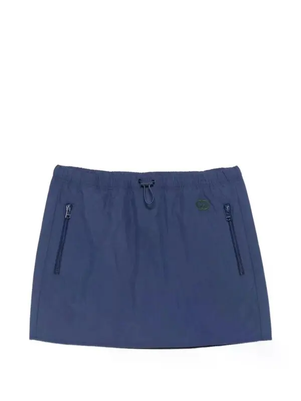 Gucci Drawstring Zip Skirt