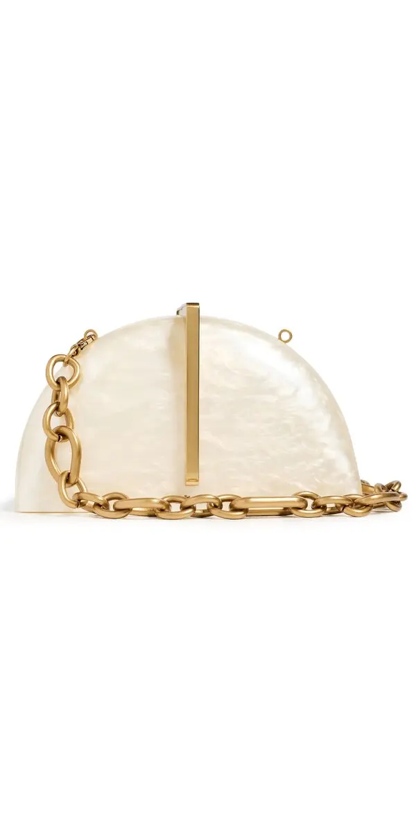 Cult Gaia Laguna Clutch - Ivory