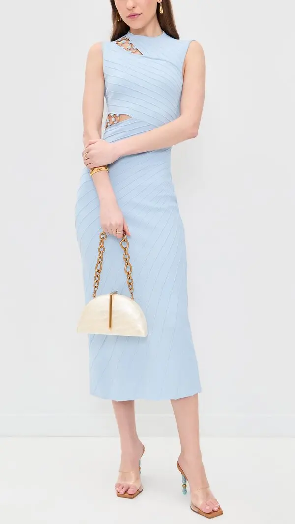 Cult Gaia Laguna Clutch - Ivory