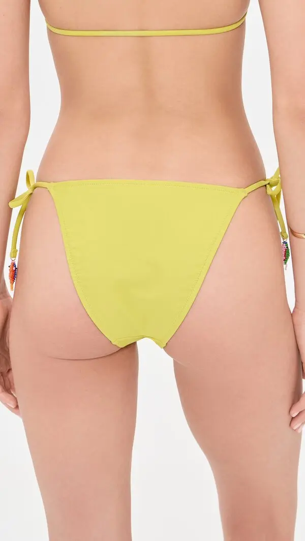 Solid & Striped The Iris Bikini Bottoms - Guava