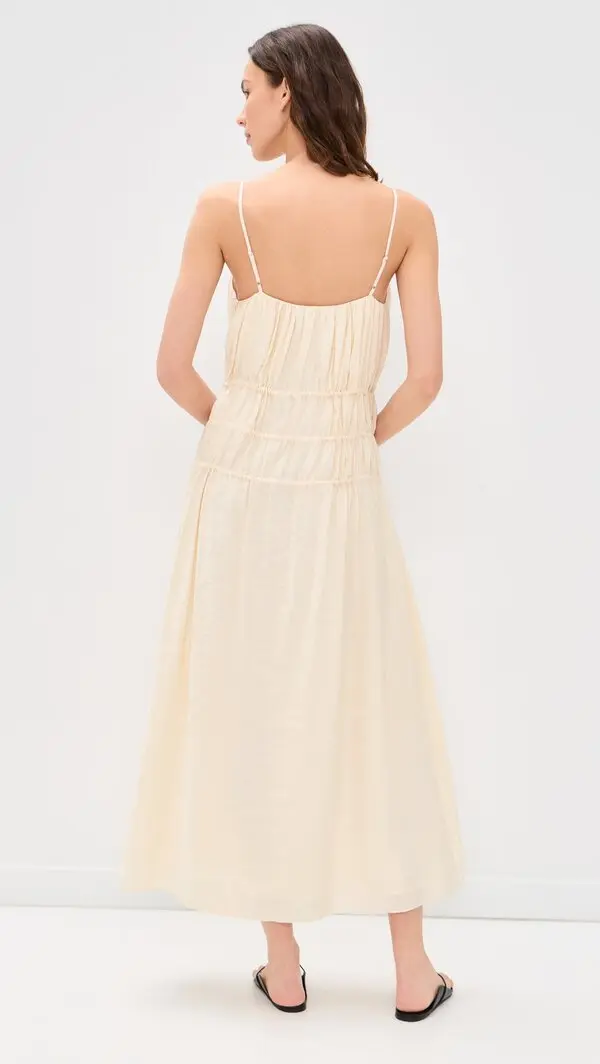 Jenni Kayne Wynn Midi Dress - Cream