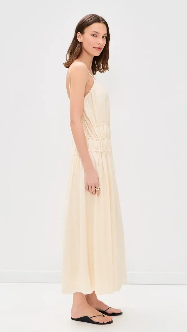 Jenni Kayne Wynn Midi Dress - Cream
