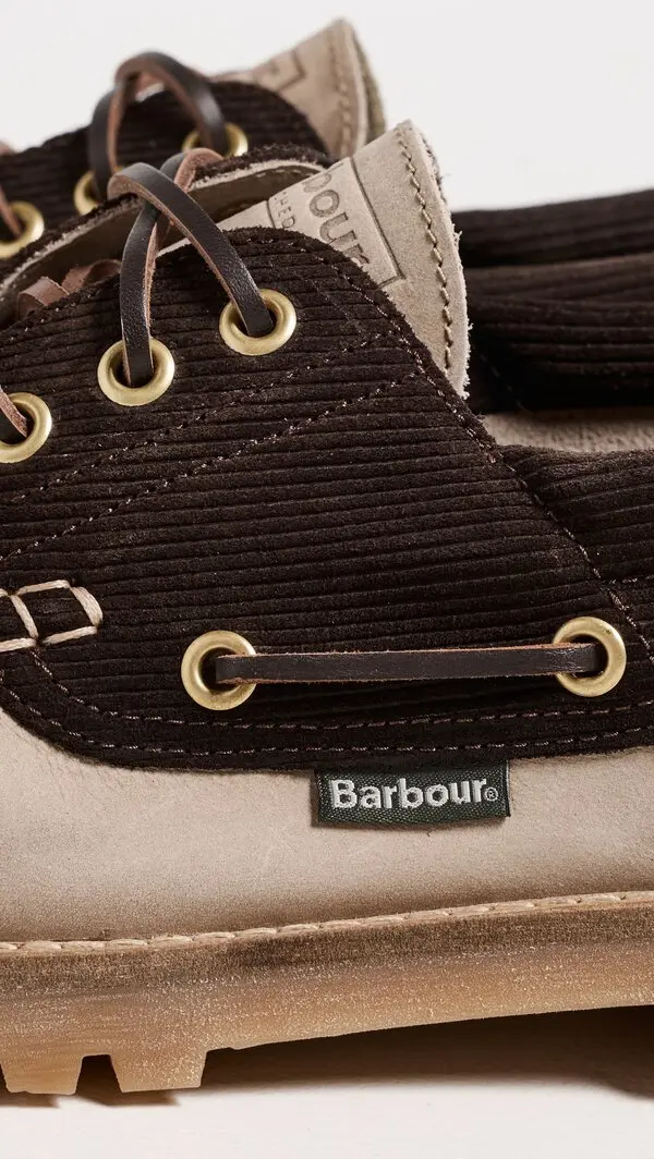 Barbour Deck Boat - Sand/brown