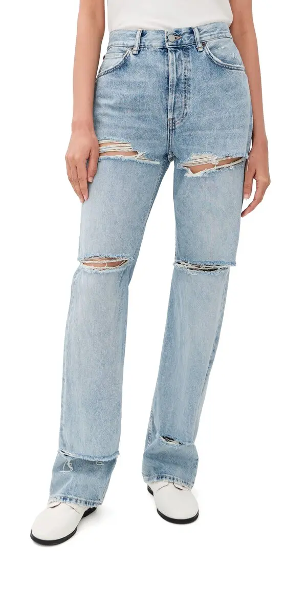 Acne Studios Light Crow Straight Leg Jeans